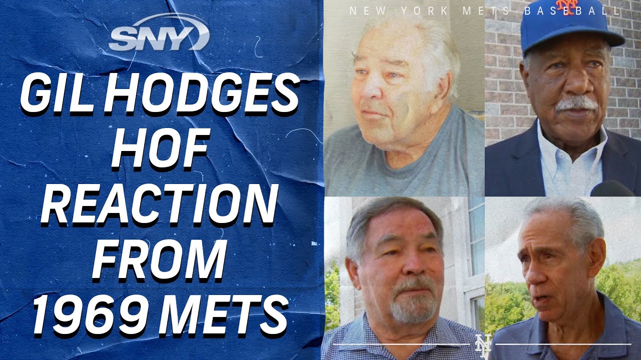 1969 Mets react to manager Gil Hodges being inducted into the Baseball ...
