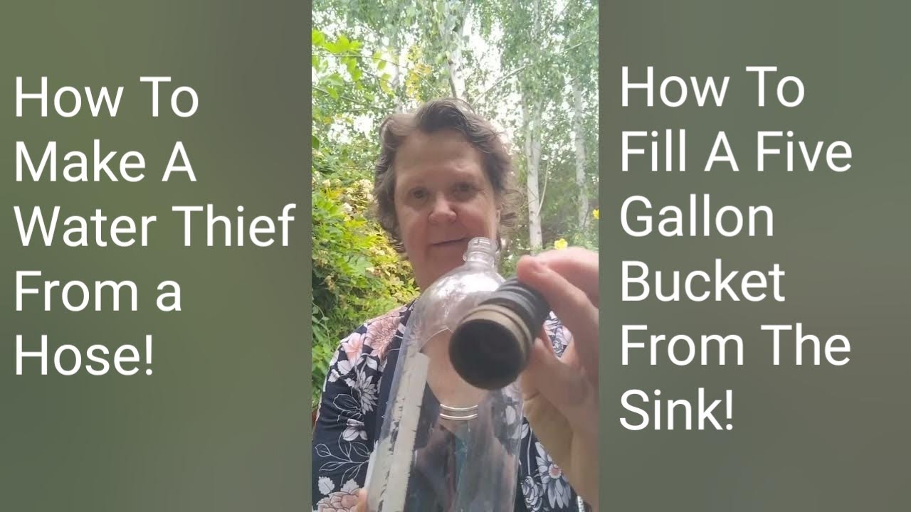 Van Life: How to make a water thief #vanlife #rvlife - YouTube