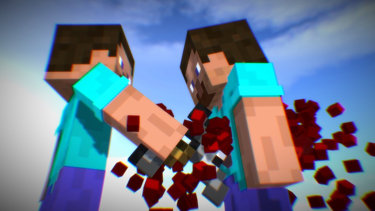 Fight animation 2d! (Part 3) (Minecraft animation) - YouTube