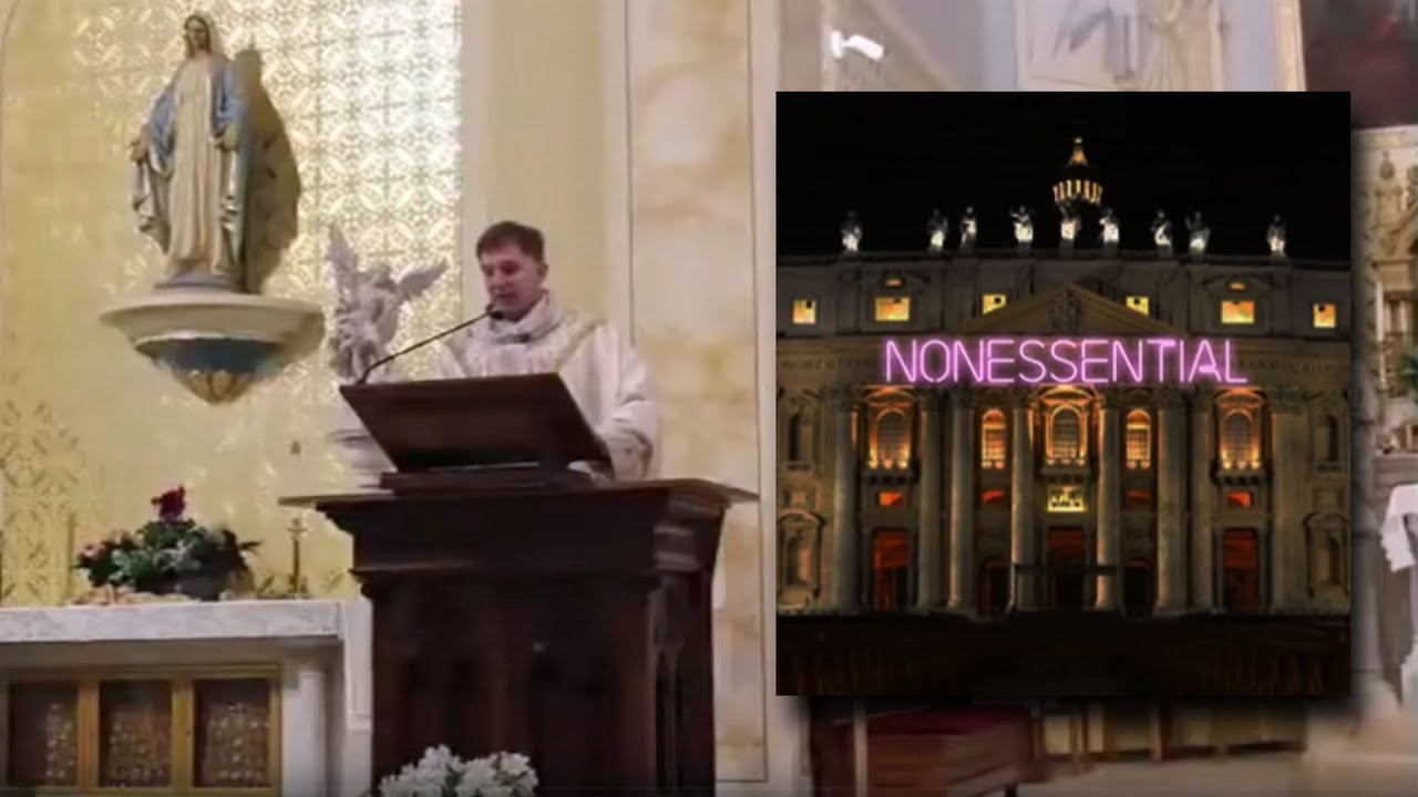 Fr. Altman Admonishes Bishops for Abandoning Their Flocks - YouTube