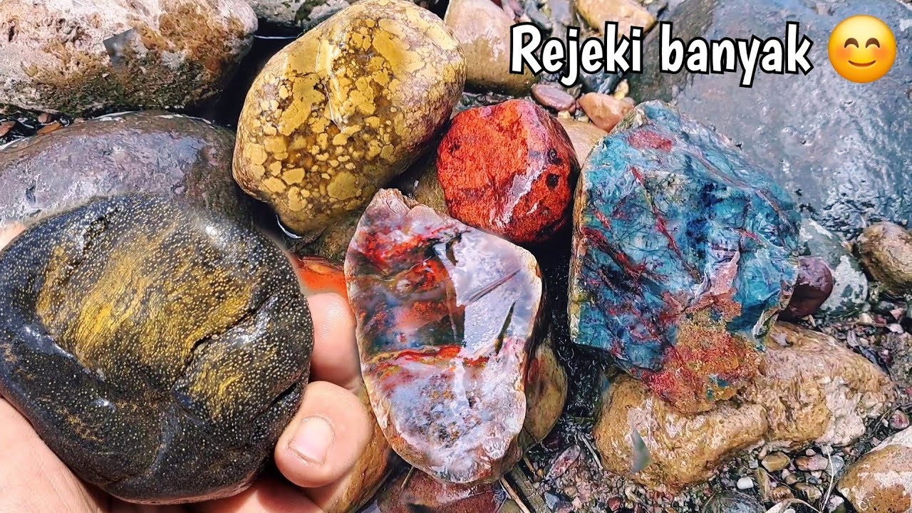 rejeki nomplok |bongkahan batu akik terbaik dari alam|batu pirus|batu ...