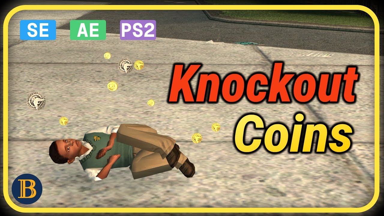 Bully: SE / AE / PS2 – Knockout Coins Mod (Earn Money from Every KO ...