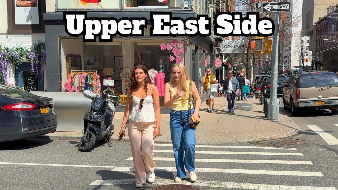Beautiful Spring Walk in NYC 🗽 Upper East Side Walking Tour ️ New York ...
