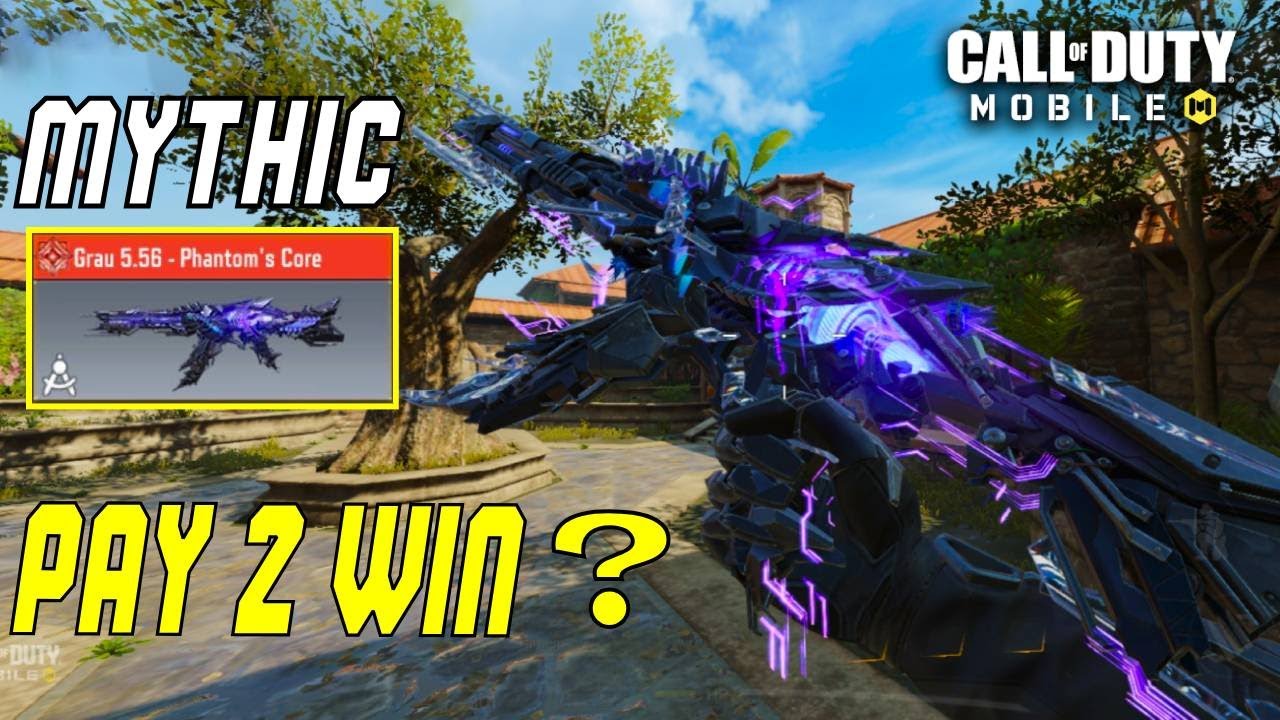 Mythic Grau 5.56 - Phantom's Core Worth it? Best Grau 5.56 Gunsmith in COD Mobile - YouTube