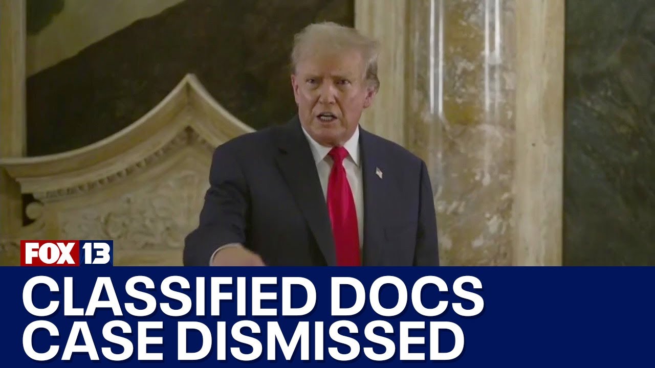 Judge dismisses Trump's classified documents case | FOX 13 Seattle ...