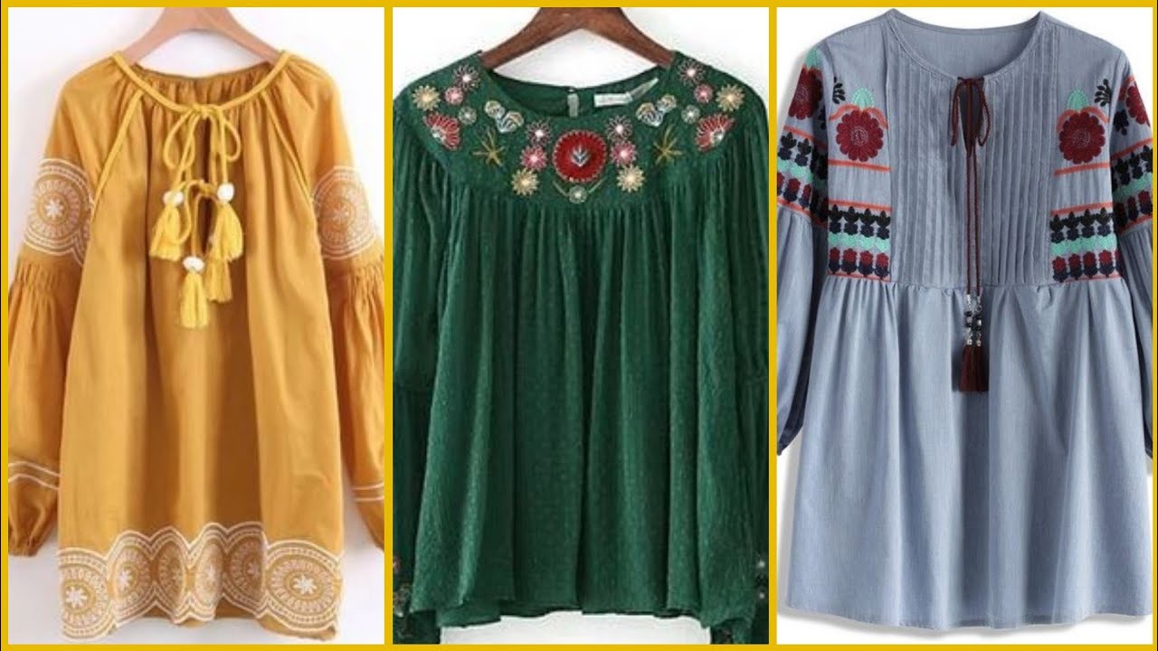 Descent & stylish top designs images or ideas @latest fashion - YouTube