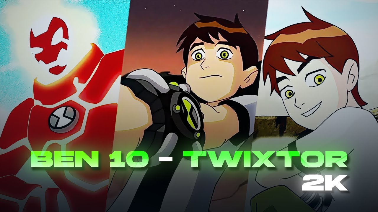 Ben 10 Twixtor Clips (2K) for Editing | Ben 10 High Quality Action ...