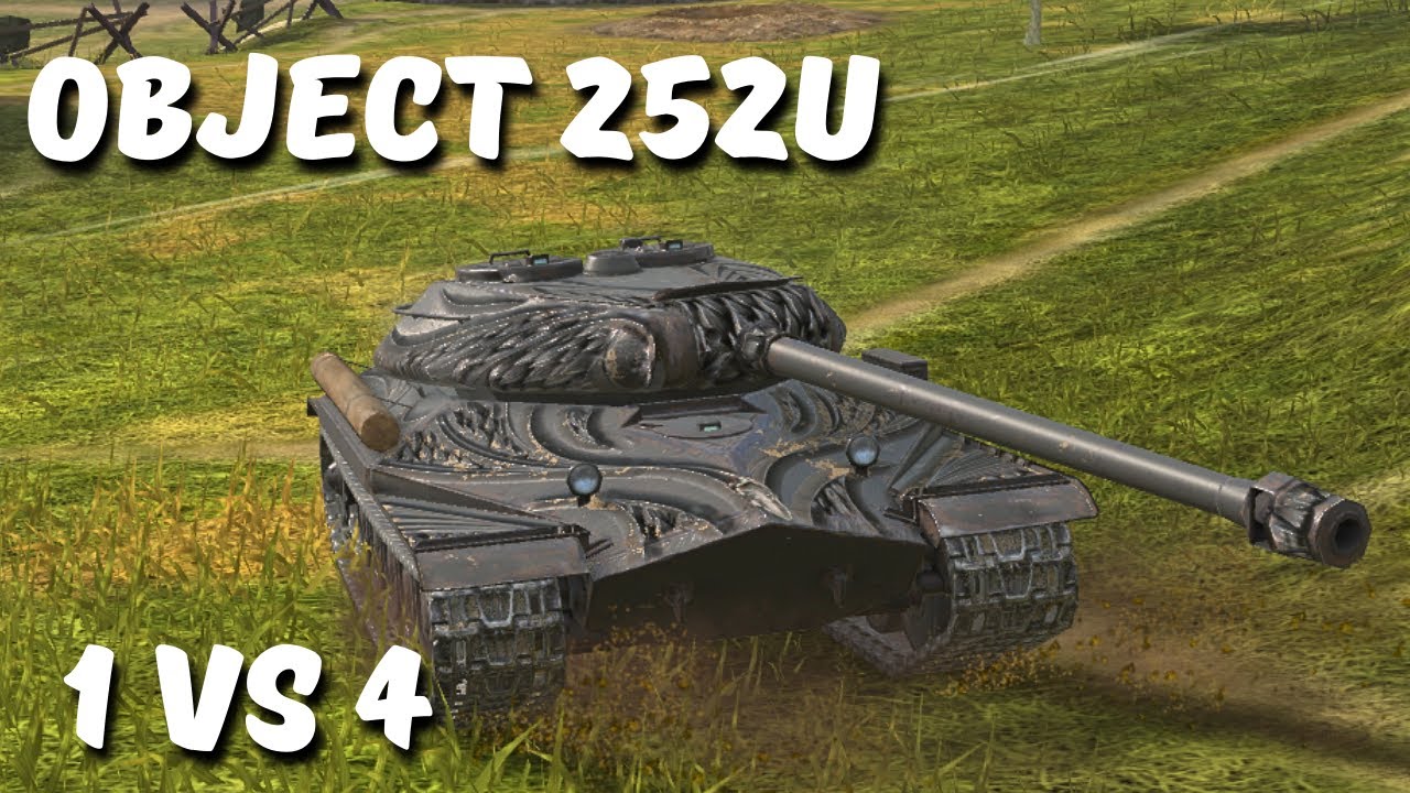 Object 252U - 4 KILLS | 6,2 K Damage, WoT Blitz Replay - YouTube