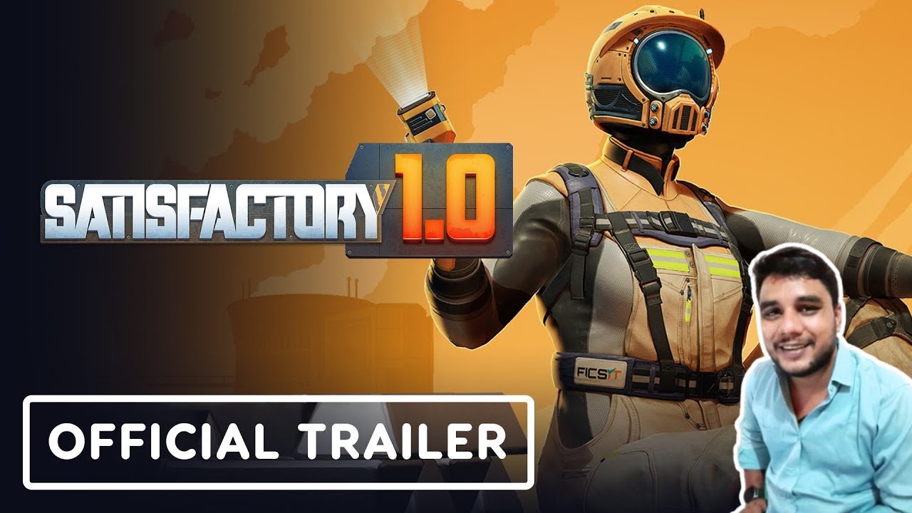 Satisfactory - Official Version 1.0 Launch Trailer Review & Reaction ...