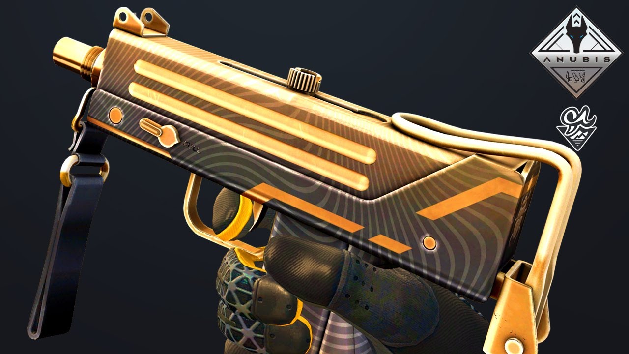 CSGO | MAC-10 | Echoing Sands | Anubis Collection Package - YouTube