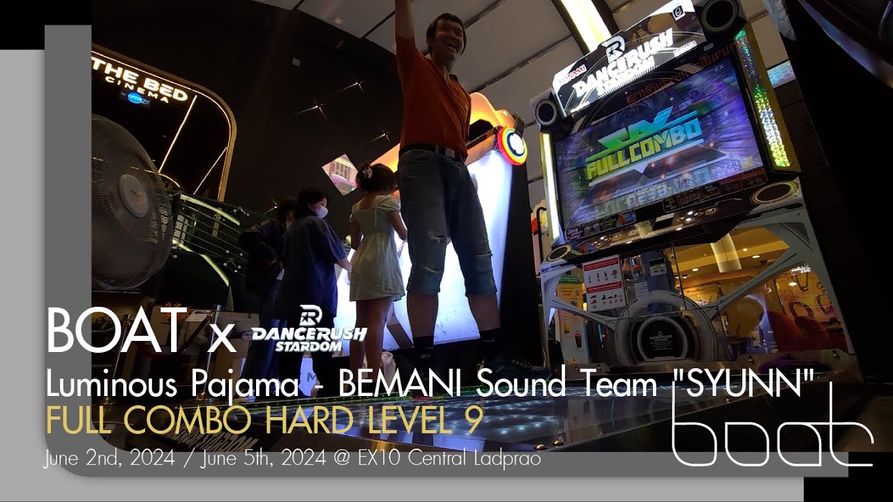 [BOAT x DRS] Luminous Pajama - BEMANI Sound Team "SYUNN" / FULL COMBO HARD 9 - YouTube