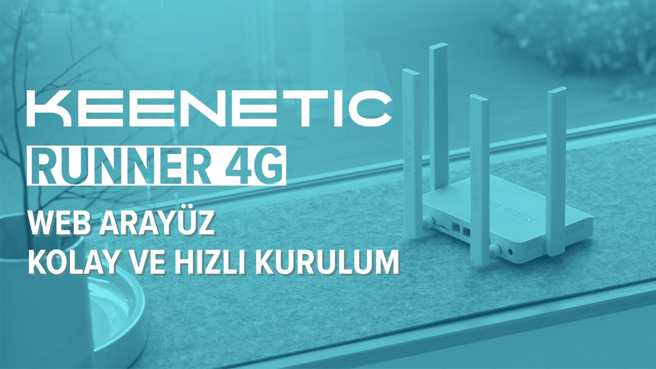 Keenetic Runner 4G LTE Modem Router Kurulumu - YouTube