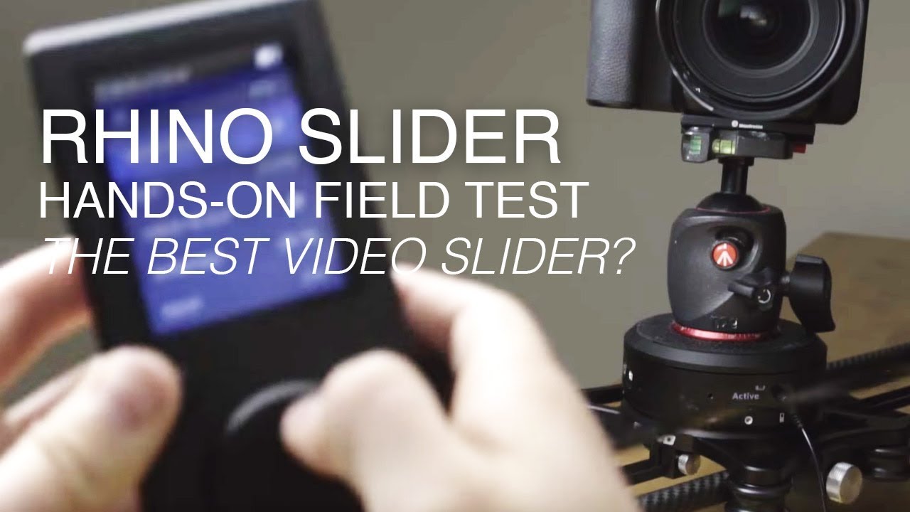 The Best Video Camera Slider? | Rhino Slider, Motion and Arc | Hands-On ...