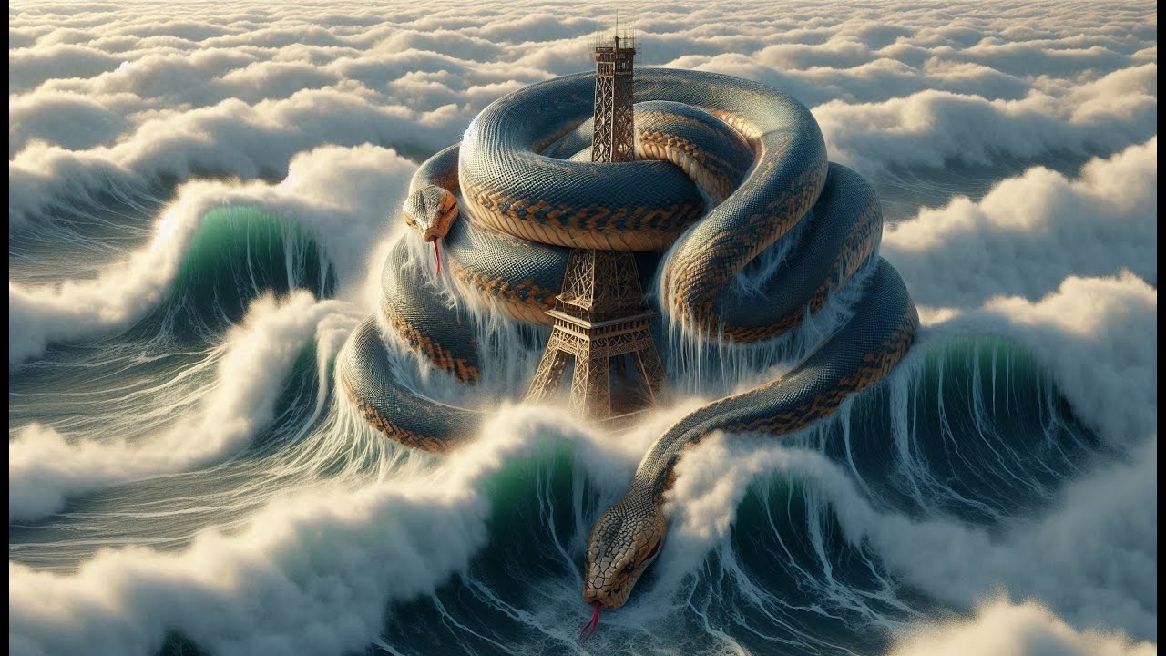 What If Titanoboa Snake Didn't Go Extinct? | Amazon Jungle Art # ...