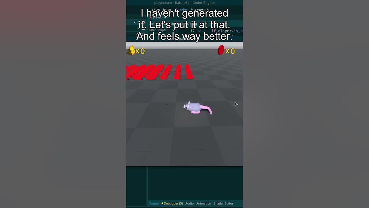 How i Fixed my camera on my game #gamedesign #desarrollodevideojuegos #gamedev #devlog # ...