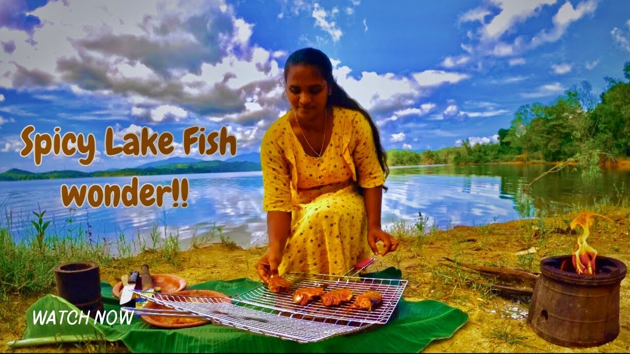 Spicy Grilled Lake Fish Recipe |Nature with Dila 🌶🐟🌶🐟🔥 - YouTube