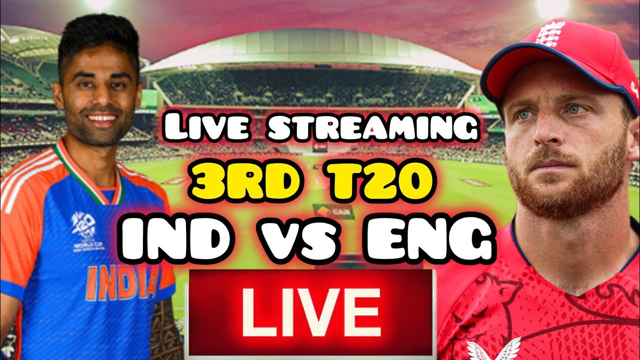 IND VS ENG 1ST T20 LIVE - YouTube