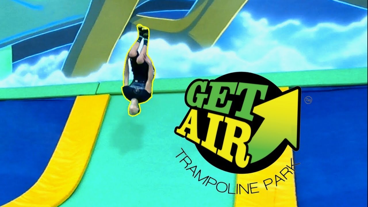 Flips at Get Air trampoline park!!! - YouTube
