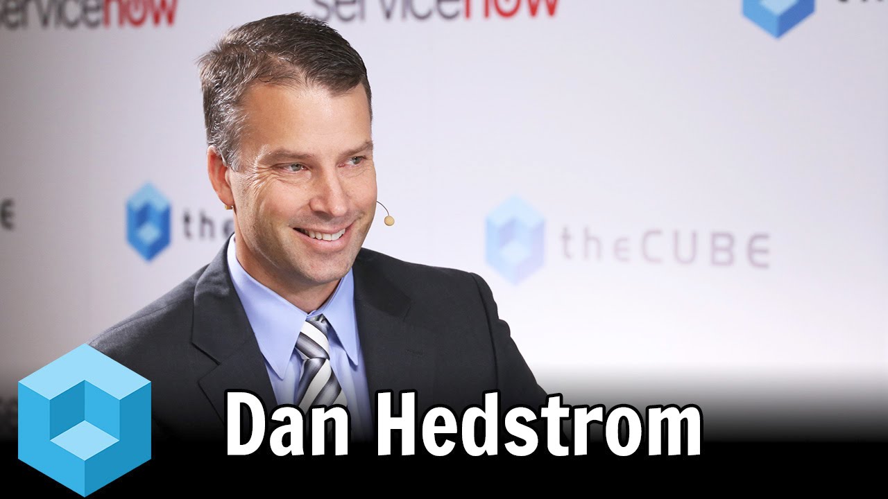 Dan Hedstrom, Cubic Transportation Systems | ServiceNow Knowledge16 ...
