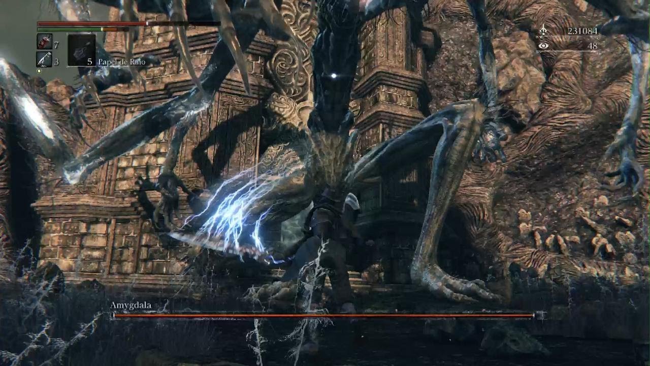 Bloodborne - Amygdala Boss fight PS5 - YouTube