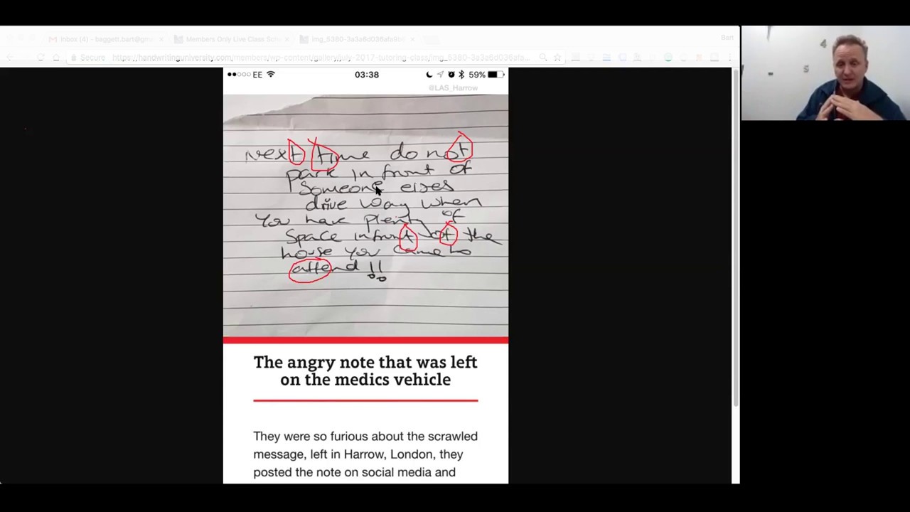 Learn Handwriting Analysis With Bart Baggett YouTube learn-handwriting-analysis-with-bart-baggett-youtube