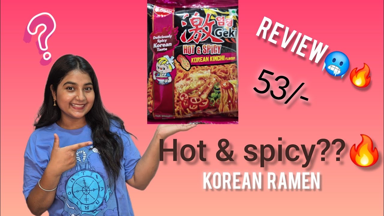 🔥Spicy Ramen Review with My Cousin | Taste Test Gone Wrong🌶️😱 - YouTube