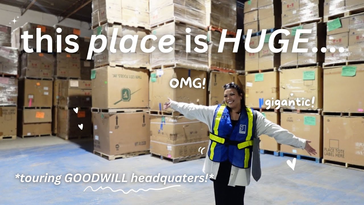 i got INVITED to TOUR GOODWILL!🛒 - YouTube