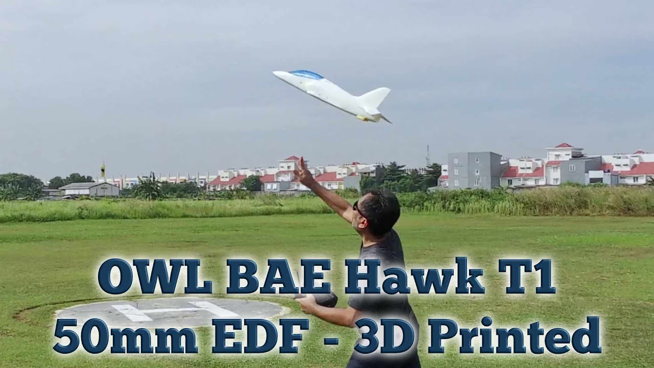 OWL BAE Hawk T1 * 50mm EDF * Final Test Part A - YouTube