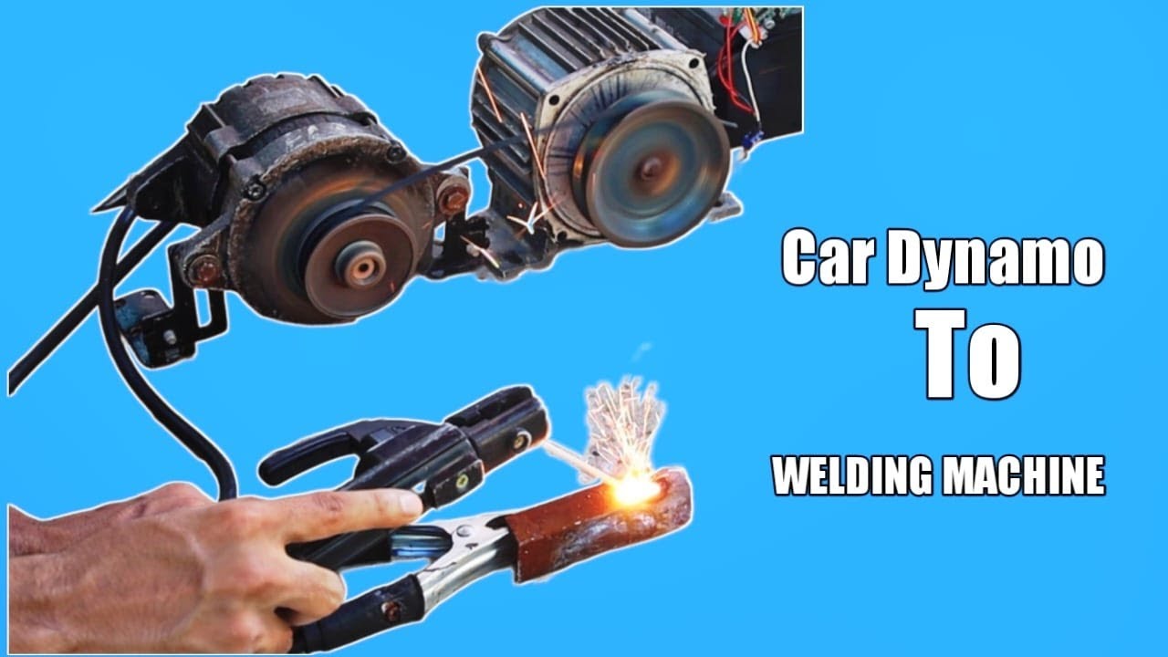How I Can Converted Car Dynamo Motor Into Powerful Dc Welding machine ...