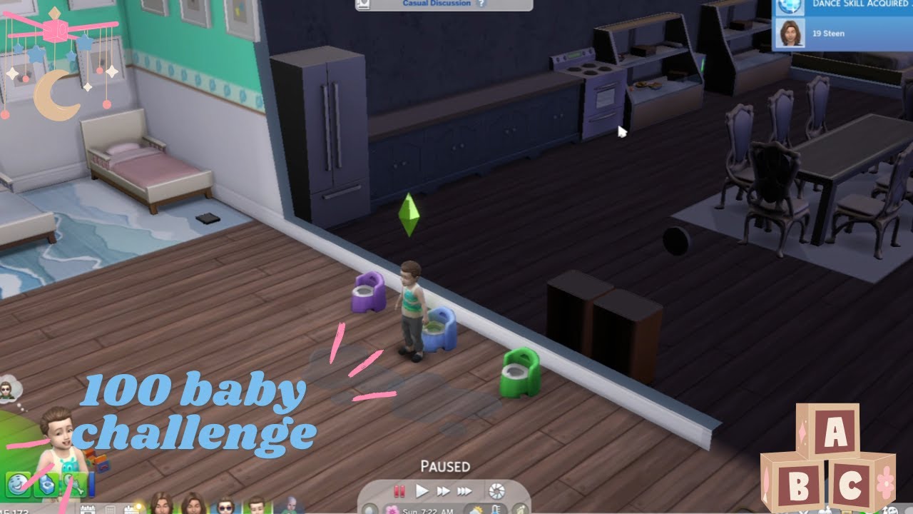 Potty training isn't going well // The Sims 4 100 Baby Challenge - YouTube