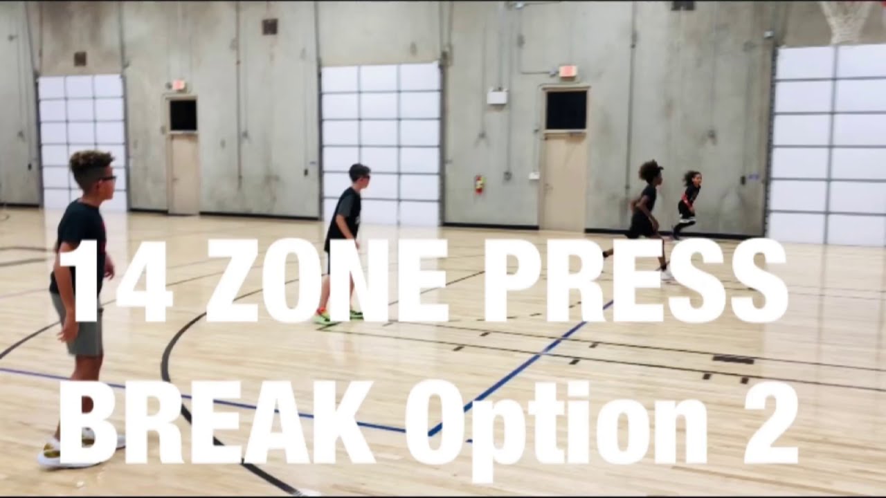14 Zone Press Break Option 2 - YouTube