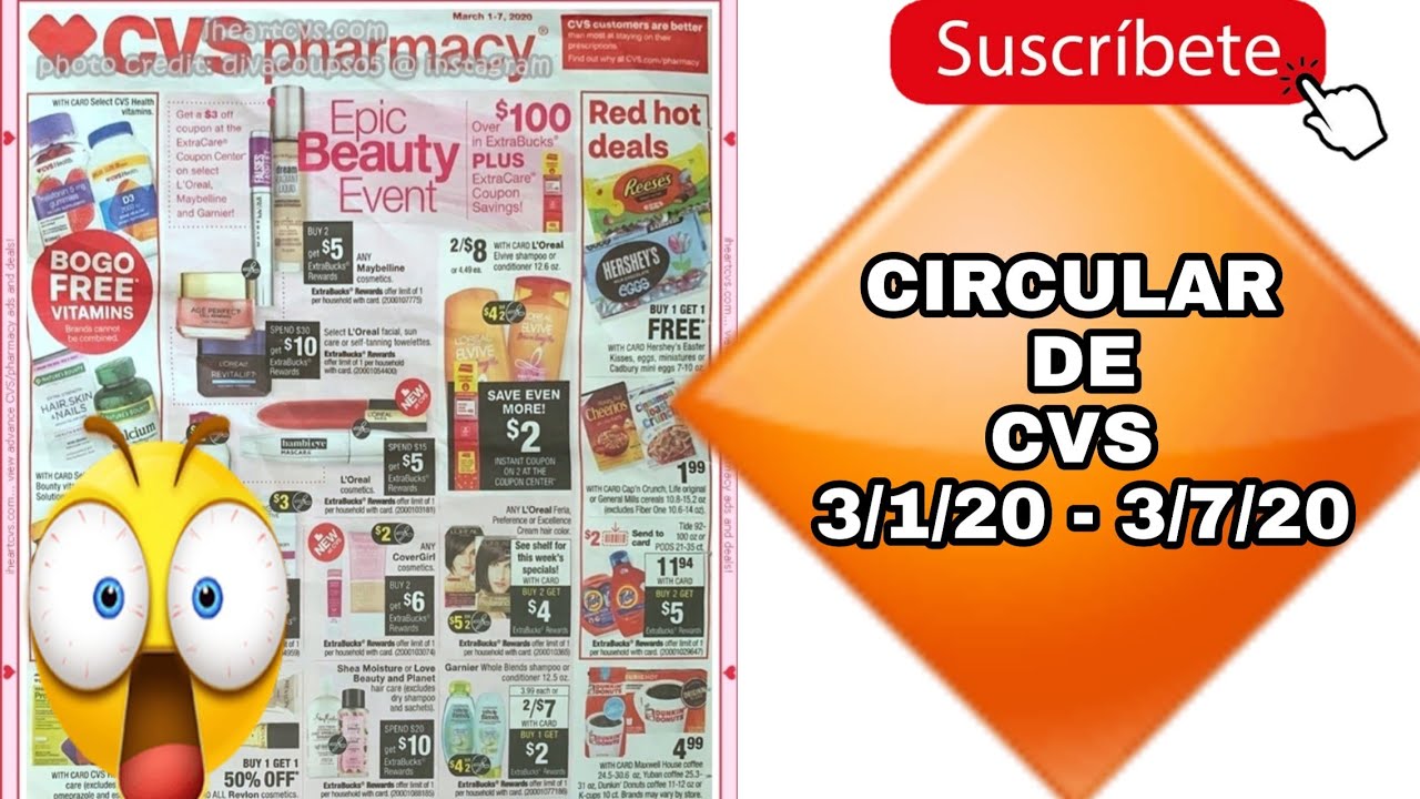 Circular de CVS 👉 3/1/20 - 3/7/20 😍 - YouTube
