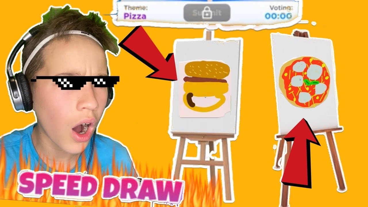 SPEED DRAW OPPOSITE THEME (Roblox) - YouTube