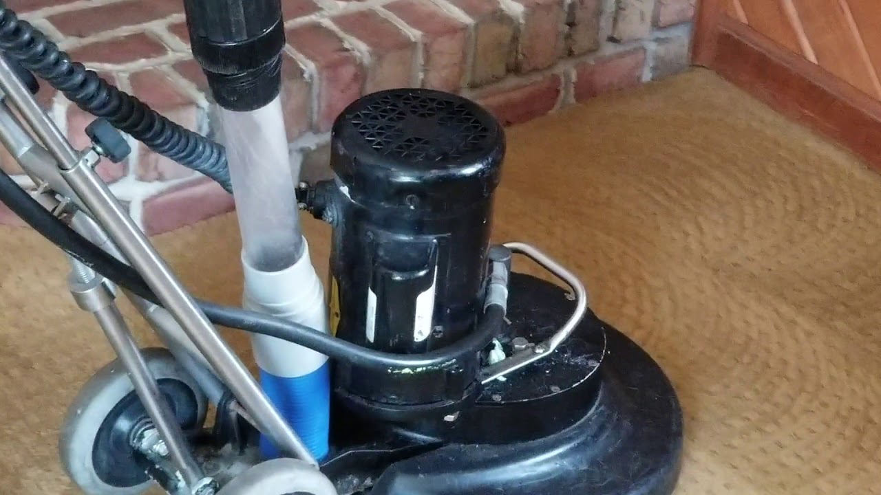 Rotovac 360 in action. Cleaning that will make your client a believer ...