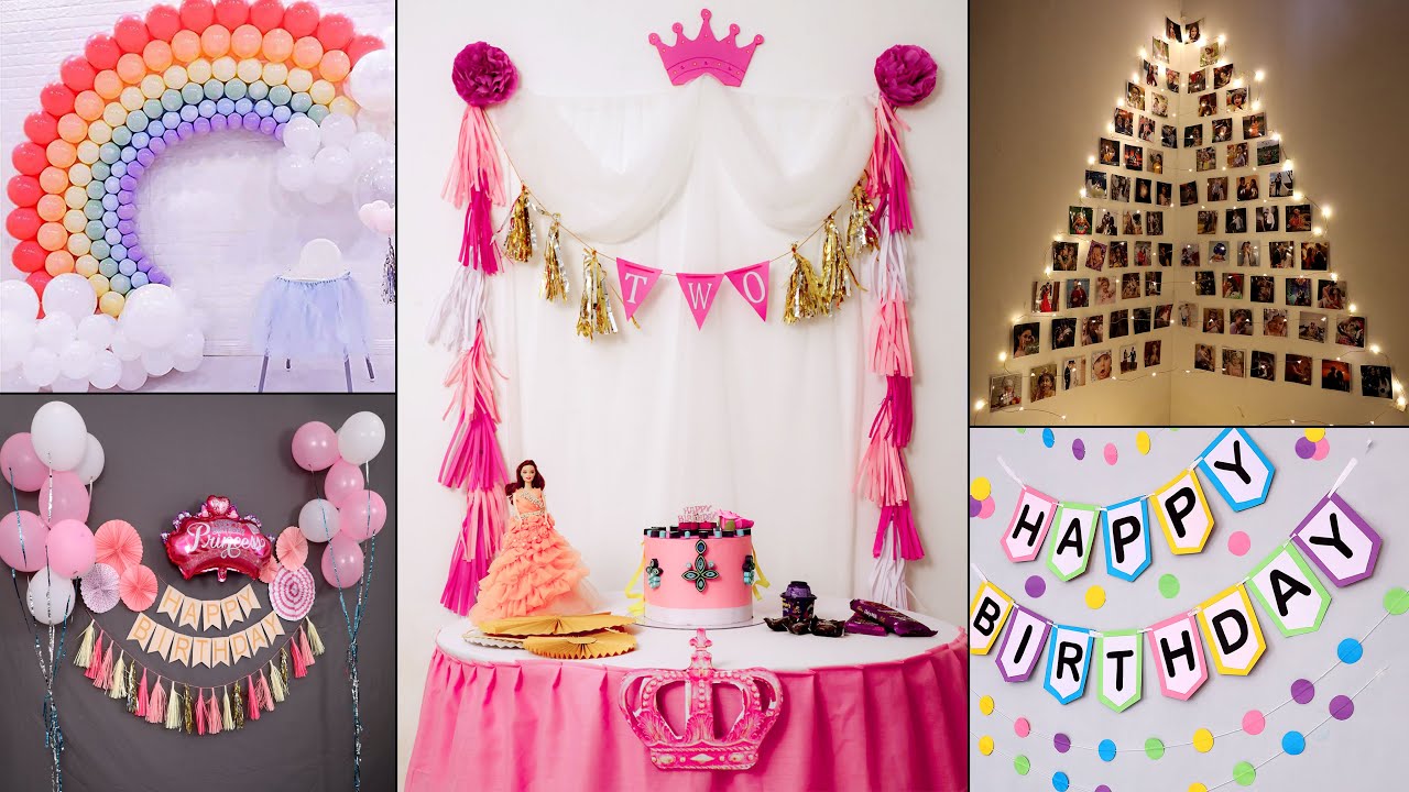 Arrange Surprise Party at Home | Balloon Decoration | Birthday Party ...