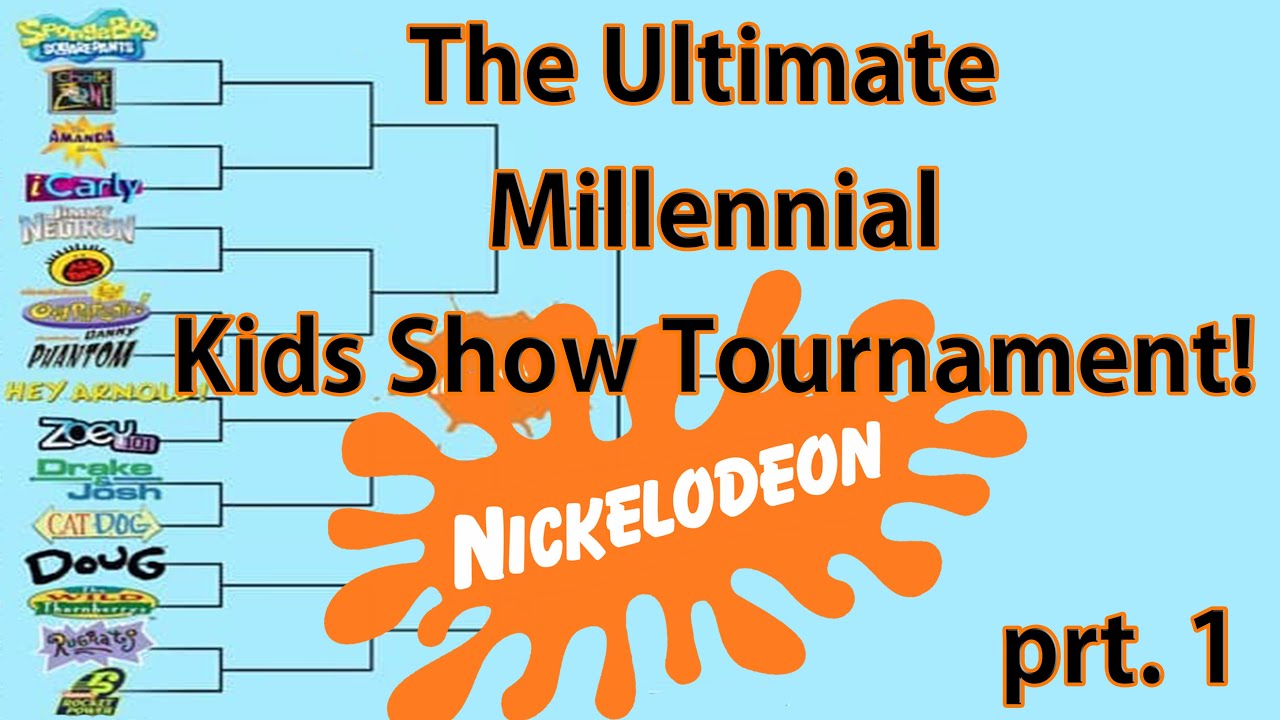 Nickelodeon Millennial Kids Show Tournament! Prt. 1 - BPP - YouTube