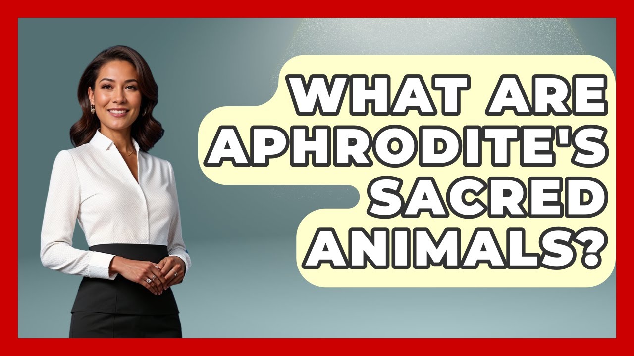 What Are Aphrodite's Sacred Animals? - Art Across Cultures - YouTube