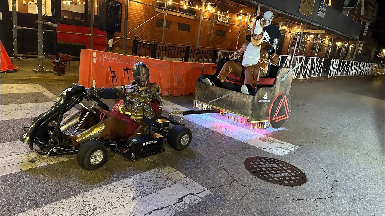 Chibatterysystems 6th annual Halloween ride #talariasting #surron - YouTube
