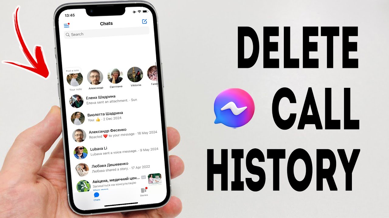 How To Delete Call History On Messenger - Full Guide - YouTube