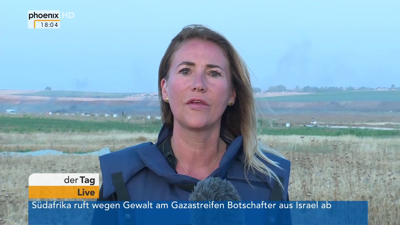 Susanne Glass zur Lage im Gazastreifen nach Eröffnung der US-Botschaft ...