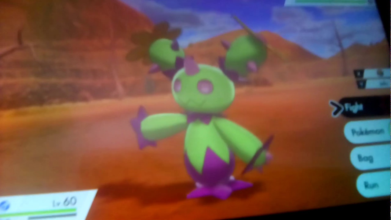 SHINY MARACTUS IN MY FIRST ENCOUNTER IN POKEMON SWORD!!!!! - YouTube