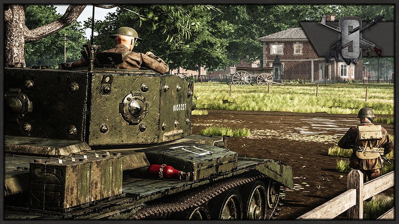 Cromwell TANK Last Stand DEFENSE! - 40v40 WW2 Post Scriptum 4K Gameplay ...