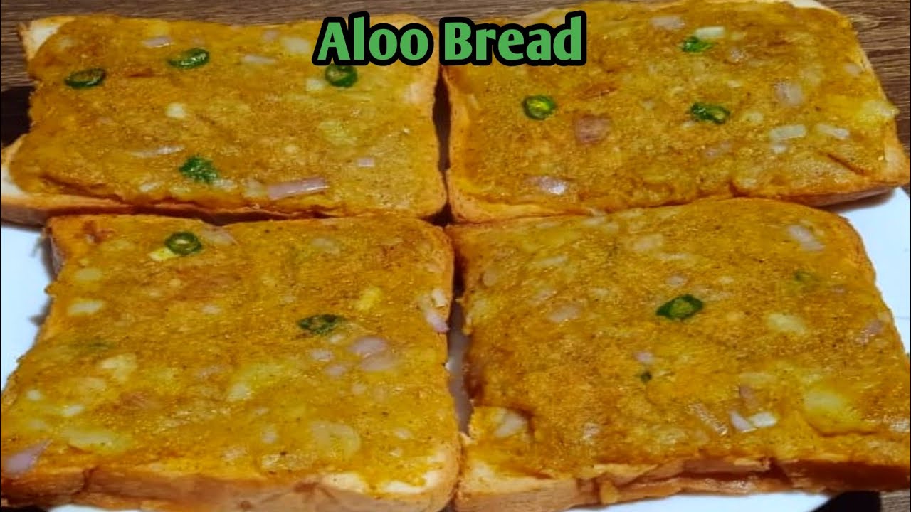 Simple Aloo Bread | Potato Bread Toast | Healthy Lunch Box Recipe ...