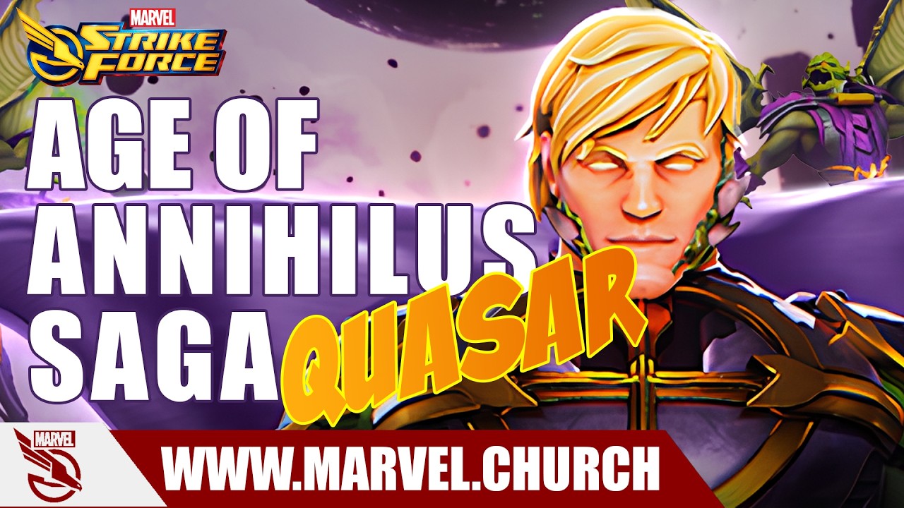 Age of Annihilus Saga - Quasar | Marvel Strike Force | Marvel Church ...