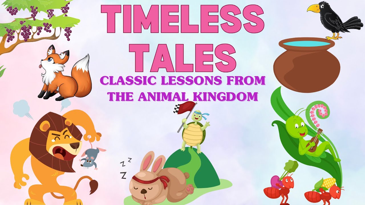 "Timeless Tales: Life Lessons from Aesop's Fables | The Tortoise, Crow ...