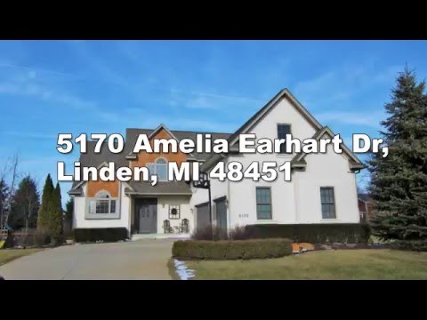 5170 Amelia Earhart Dr Linden, MI- Ed Constable, Realtor - YouTube