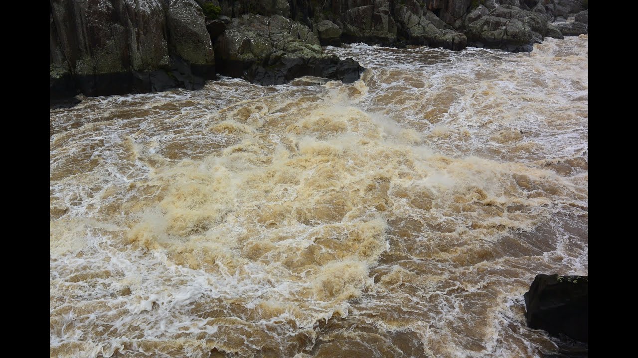 Cataract Gorge Flood Sep 2024 - YouTube