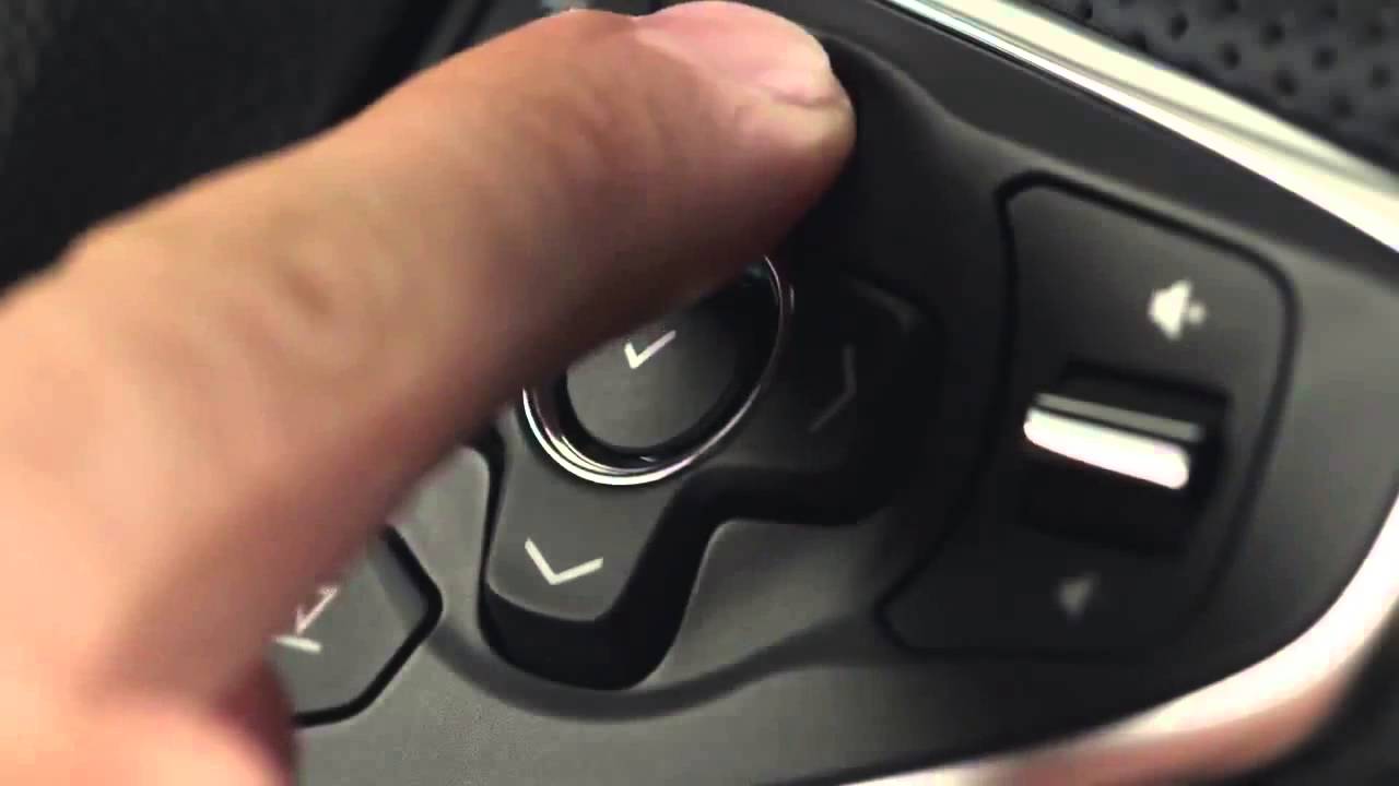 The new Insignia Infotainment Controls on the Steering Wheel - YouTube