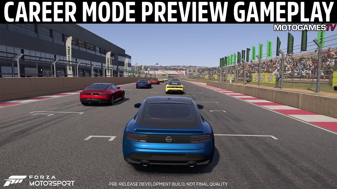 Forza Motorsport (2023) - Career Mode Gameplay Preview & Q&A Session - YouTube