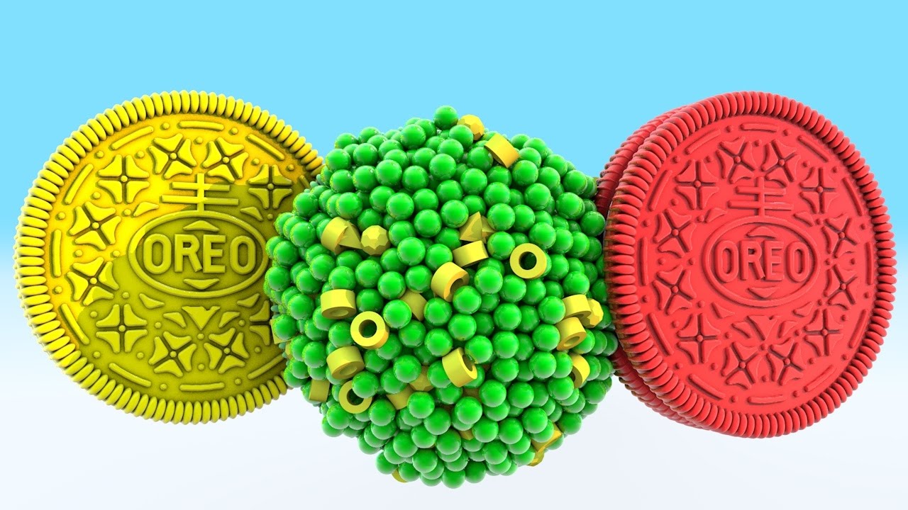 Oreo Cookies for Kids Toddlers Learning Colors Video for Children - YouTube